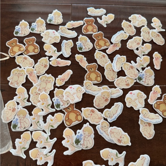 Brandy Melville | Toys | Brandy Melville Puffy Stickers Babies Teddy ...